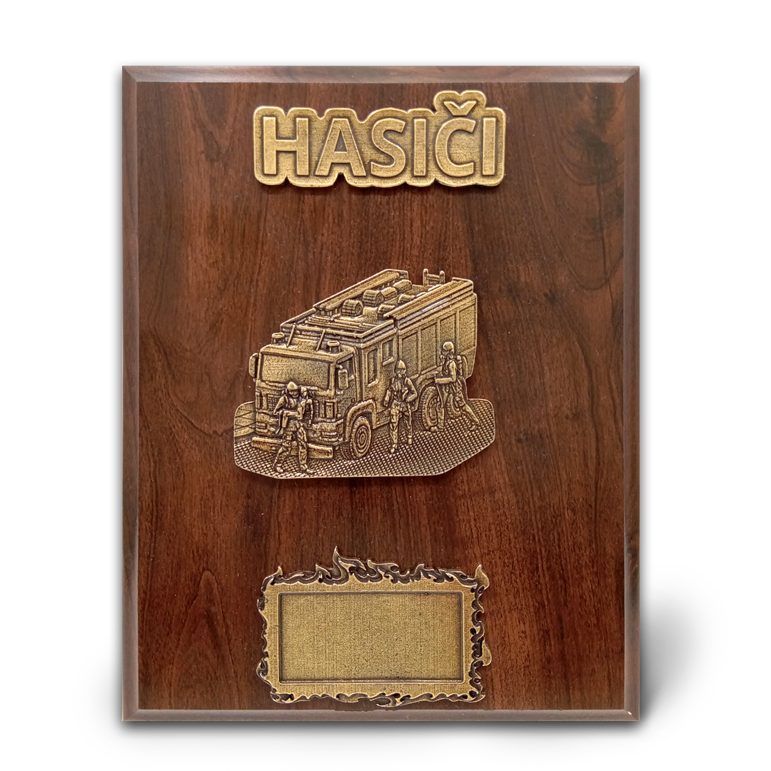 Plakety - Dárky pro hasiče